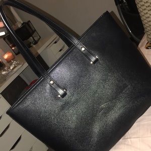 H&M Bags | Brown Leather H And M Tote | Poshmark